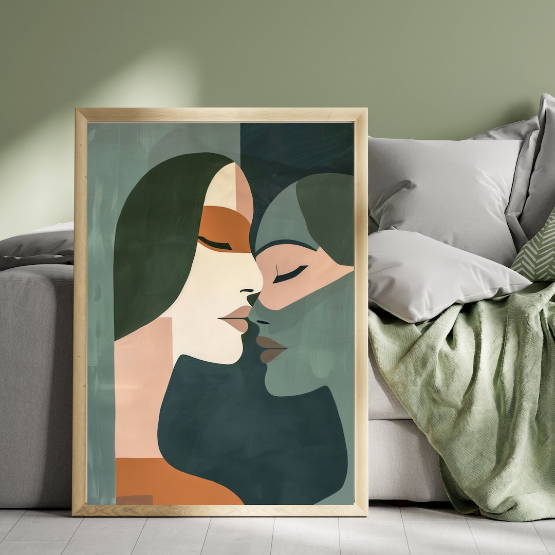 Lesbian Wall Art Downloadable Poster Women T For Her Digital