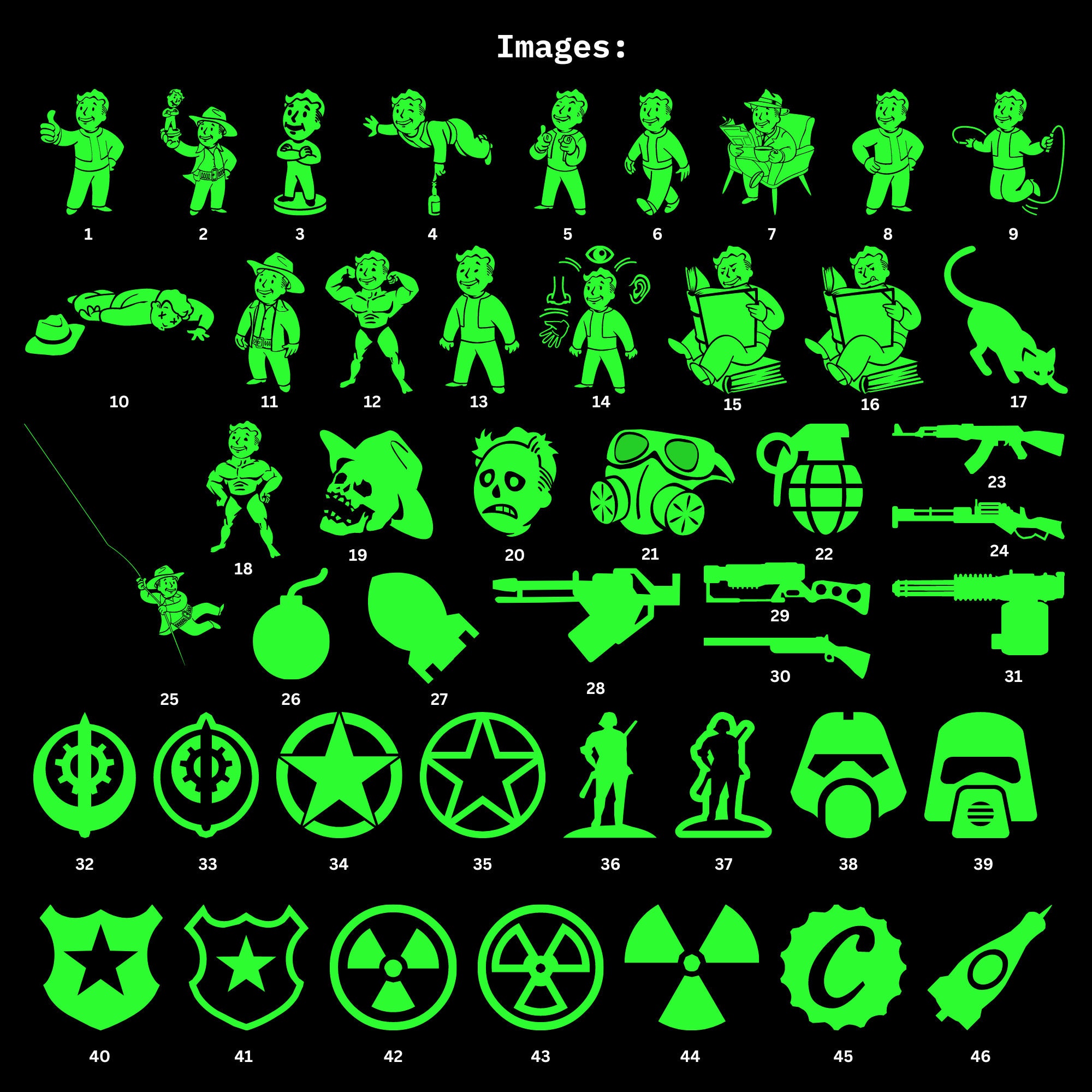 Customizable Fallout Themed Desk Mat for Gamers Personalized Computer ...