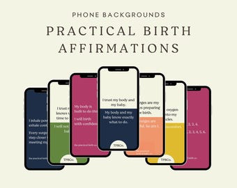 Practical Birth Affirmations for Pregnancy and Birth Preparation ...
