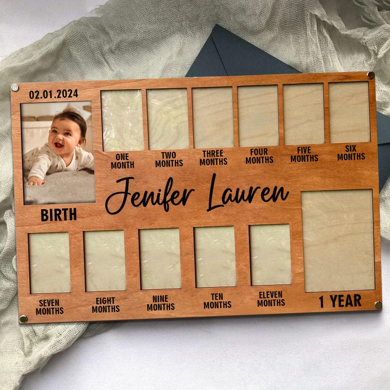 My First Year Frame - Etsy