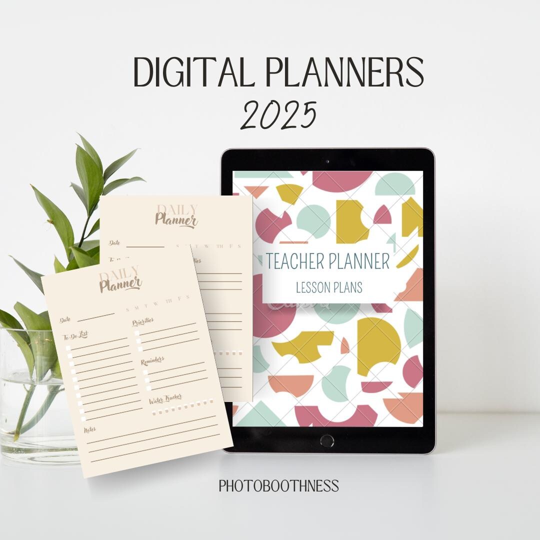 Ultimate Teacher Printable Digital Planner | Teacher Weekly Planner PDF ...