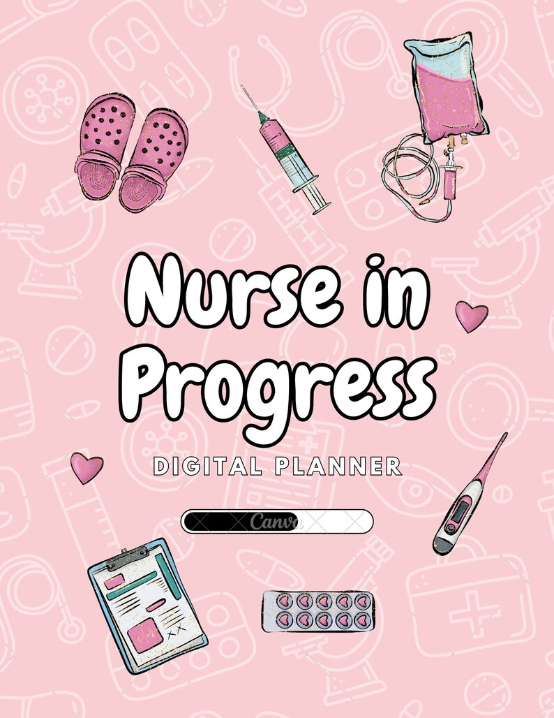 Future Nurse Planner / Future Nurse Gift/ Nursing Student Nurse in Progress/ Nursing Student ...