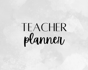 Teacher Planner 2024-2025, Spiral Teacher Planner, Lesson Plans ...