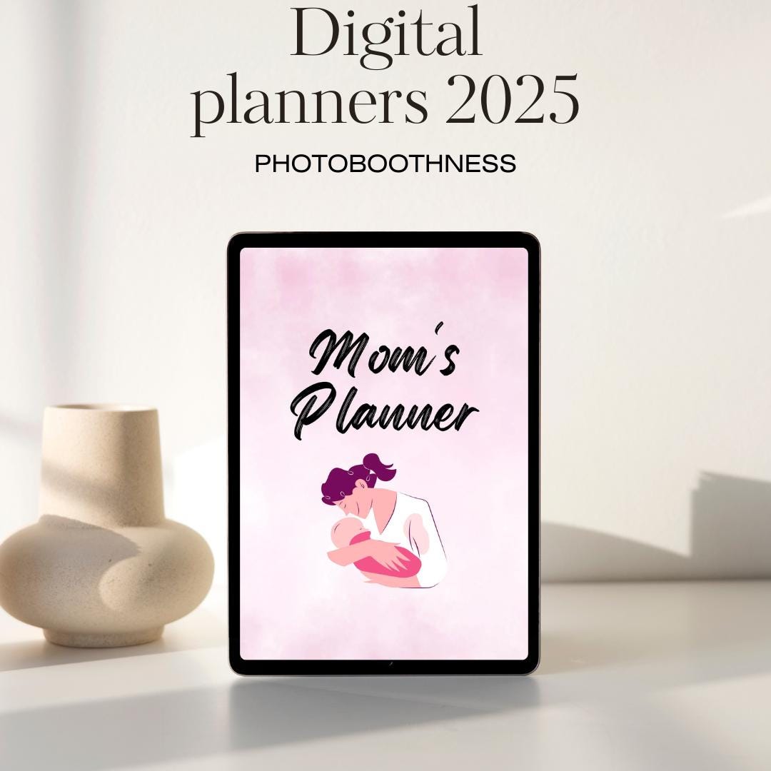 Pregnancy Planner, Future Mom Tracker, Digital Mom Planner, Vision ...