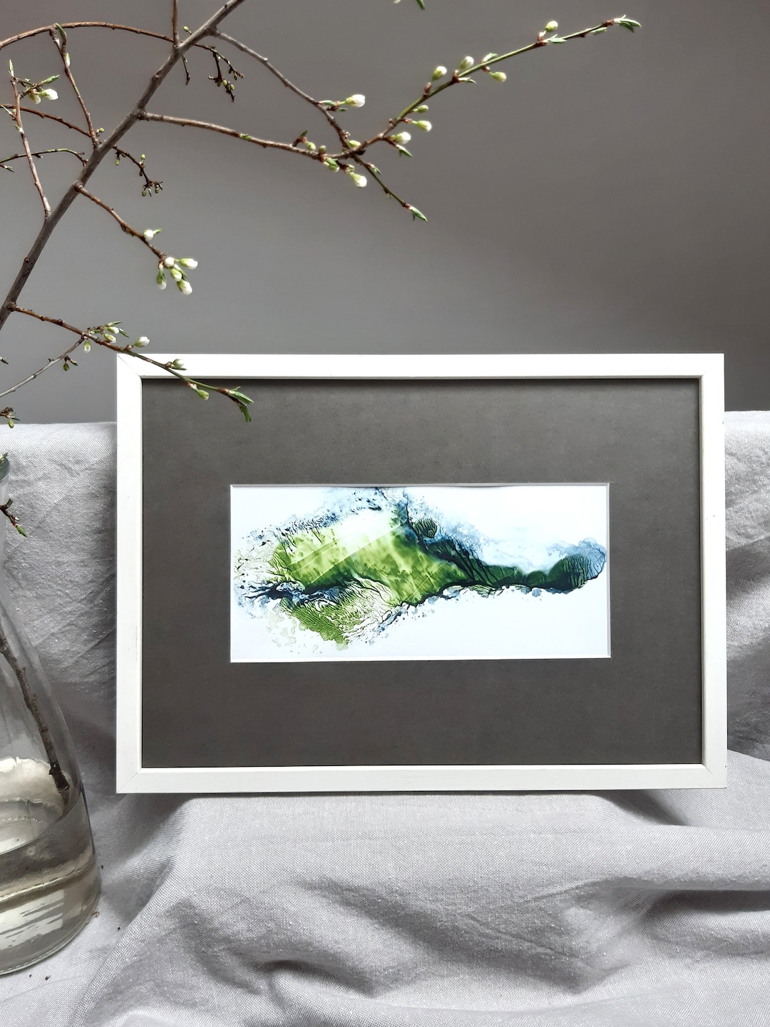 Self-reflection Painting, Abstract Art, - Etsy