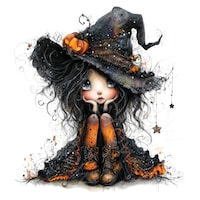 50 Ghouls Clipart Pack INSTANT DOWNLOAD 50 Spooky Ghoul Illustrations ...