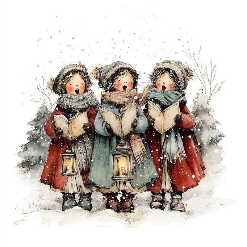 Free Christmas Clipart - Etsy Canada
