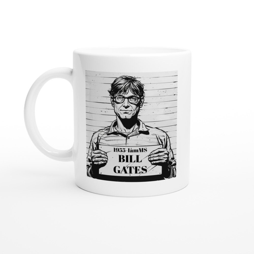 White Mug of Bill Gates' Quote on Patience and Success - Etsy
