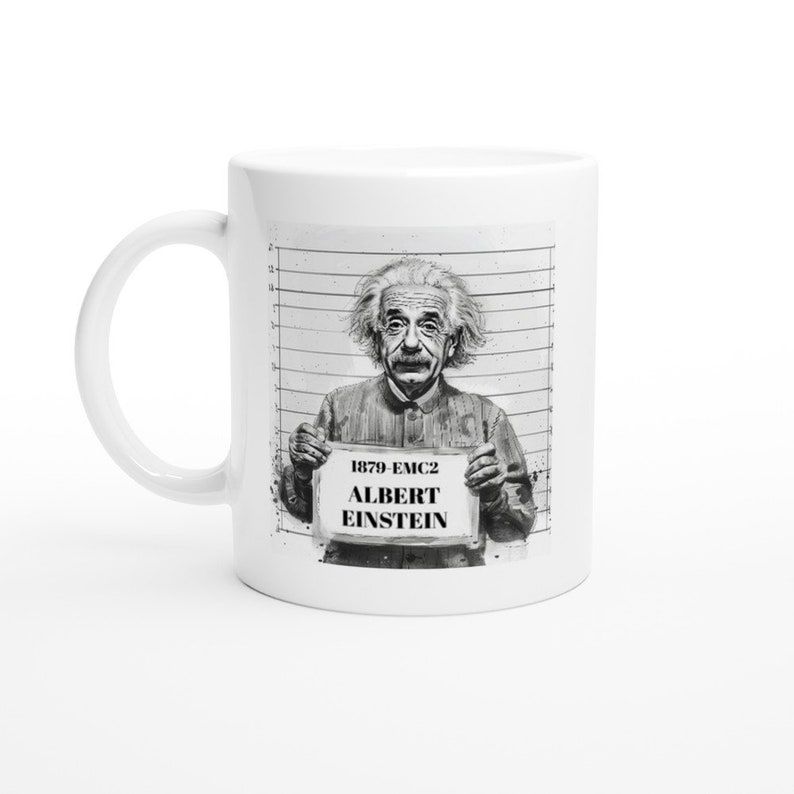 White Mug of Einstein's Quote on Understanding - Etsy