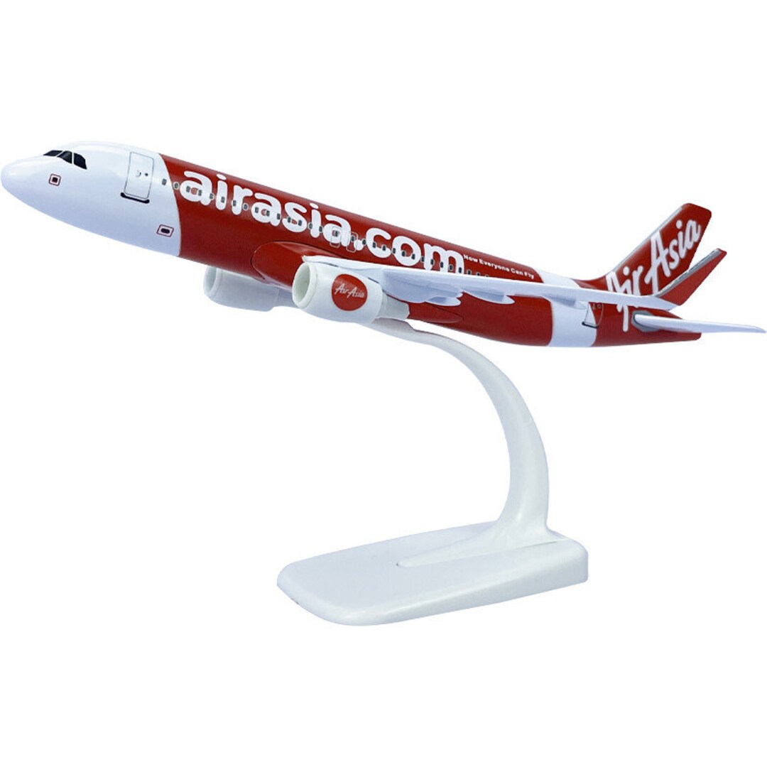 Air Asia Airbus A320 Aircraft Model Plane Toy 1/350 Scale - Etsy