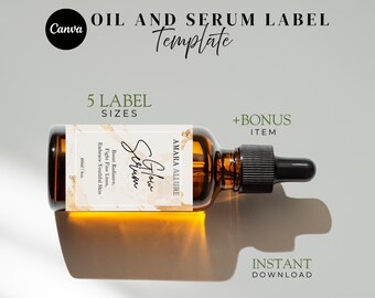 Mandala Art Design Canva Label Templates Editable Product Labels ...