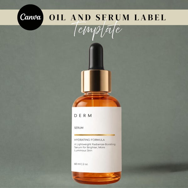 Skincare Cleaning Labels - Etsy