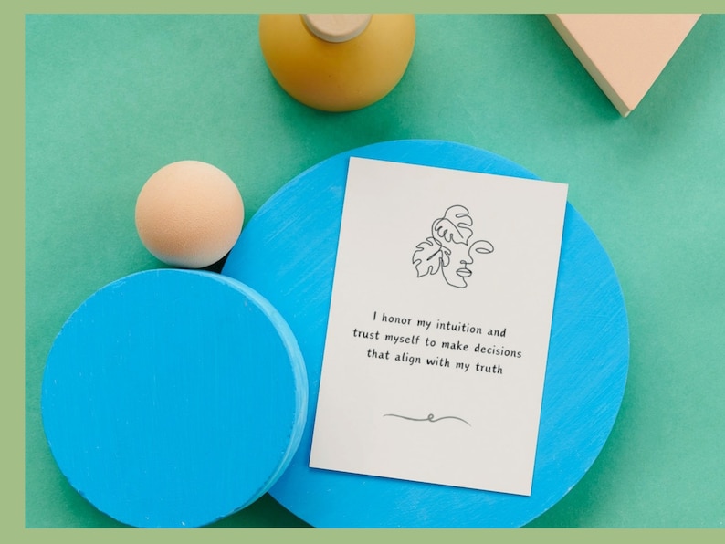 Self-love Affirmation Cards Affirmation Cards Self-esteem Self-care ...