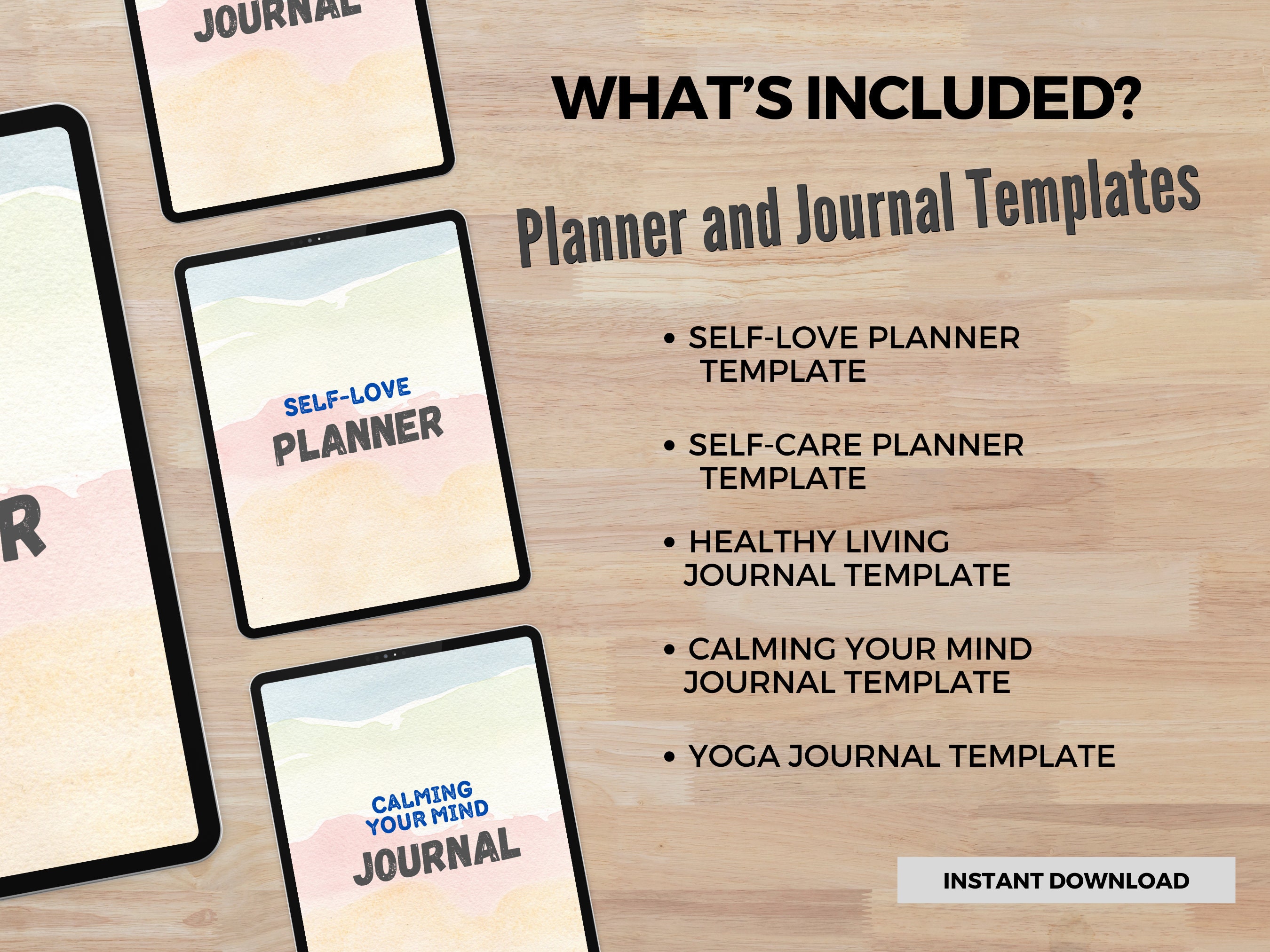 Digital Planner and Journal Bundle Digital Template Canva Digital ...