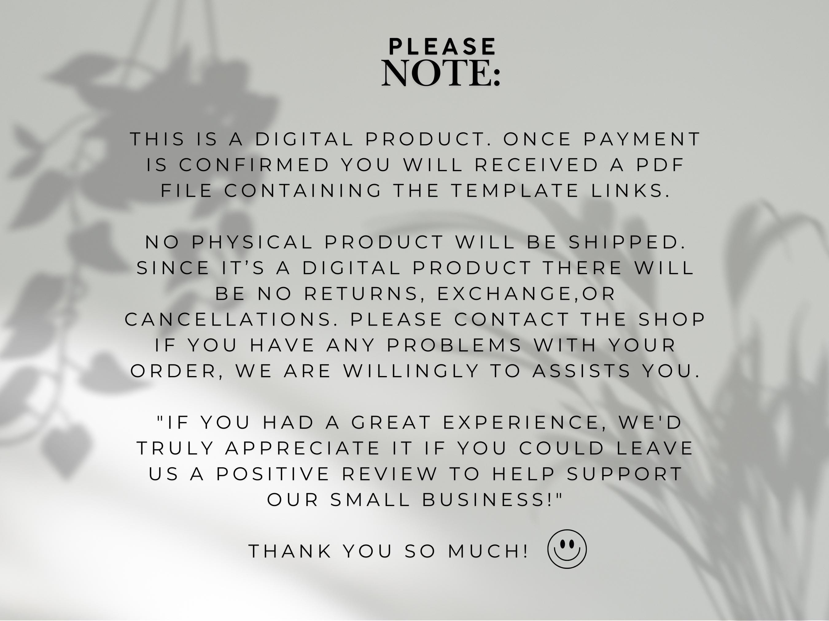Minimalist Cosmetic Label Template Bundle | Editable Skincare Labels ...