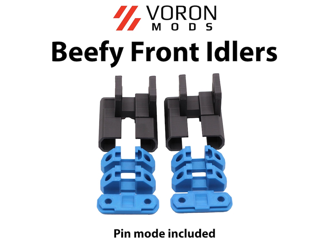 Voron Mods Beefy Front Idlers, Voron Parts, 3D Printed Parts, Voron Printed Parts, Printed 3D ...