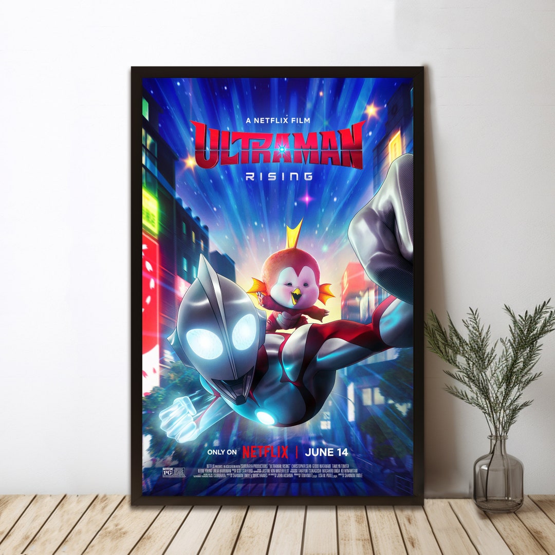 Ultraman Rising Movie Poster,art Prints,home Decor,wall Art,canvas ...
