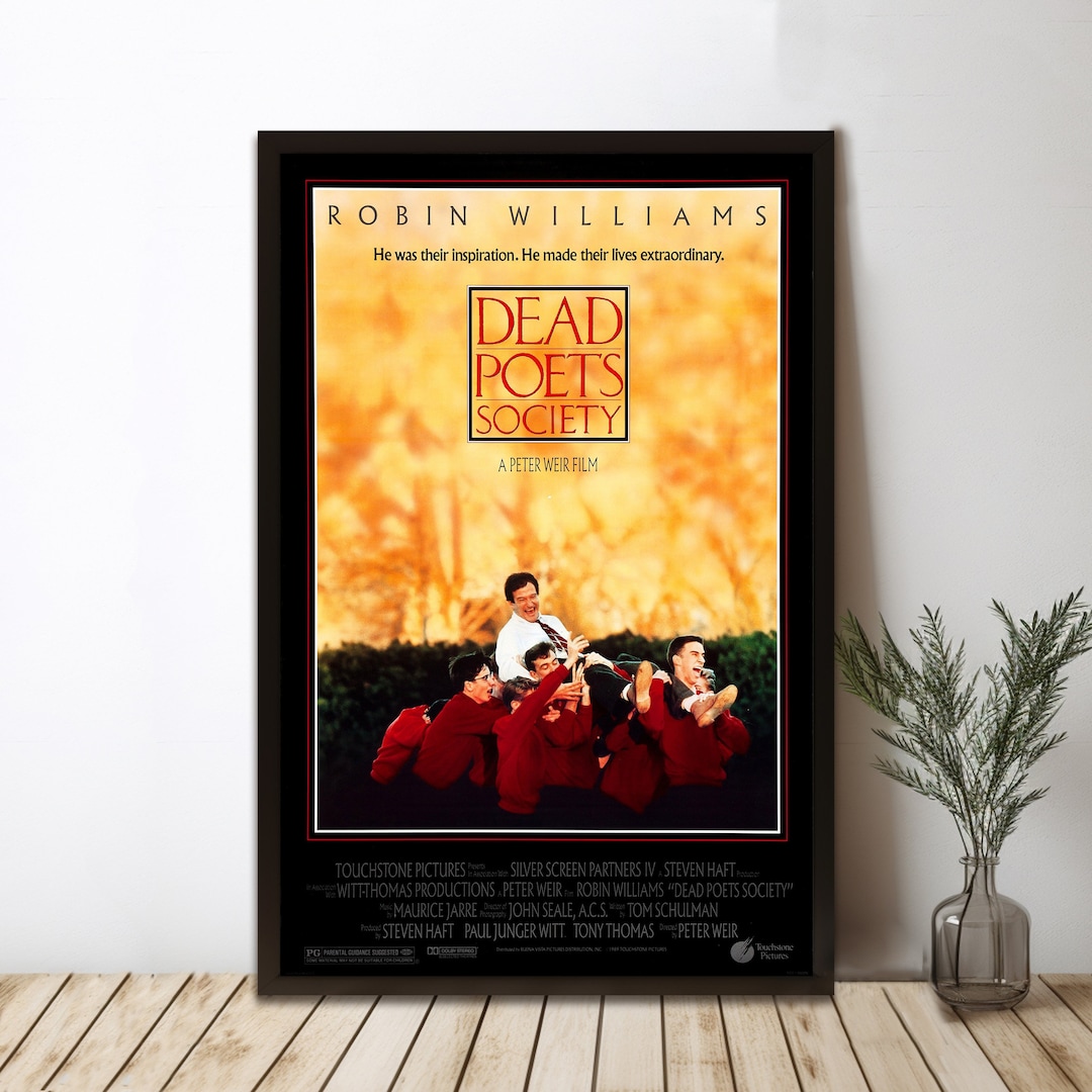 Dead Poets Society Movie Poster,art Prints,home Decor,wall Art,canvas ...
