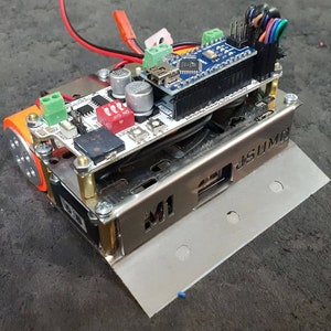 M1 Mini Sumo Robot Kit (unassembled Kit - 10x10cm Under 500 Grams) - Etsy