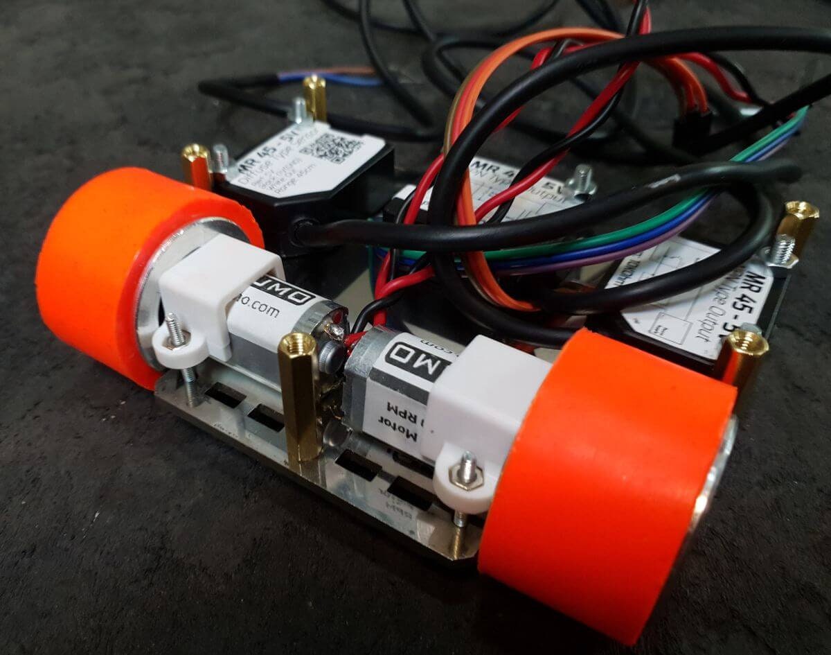 M1 Mini Sumo Robot Kit (unassembled Kit - 10x10cm Under 500 Grams) - Etsy