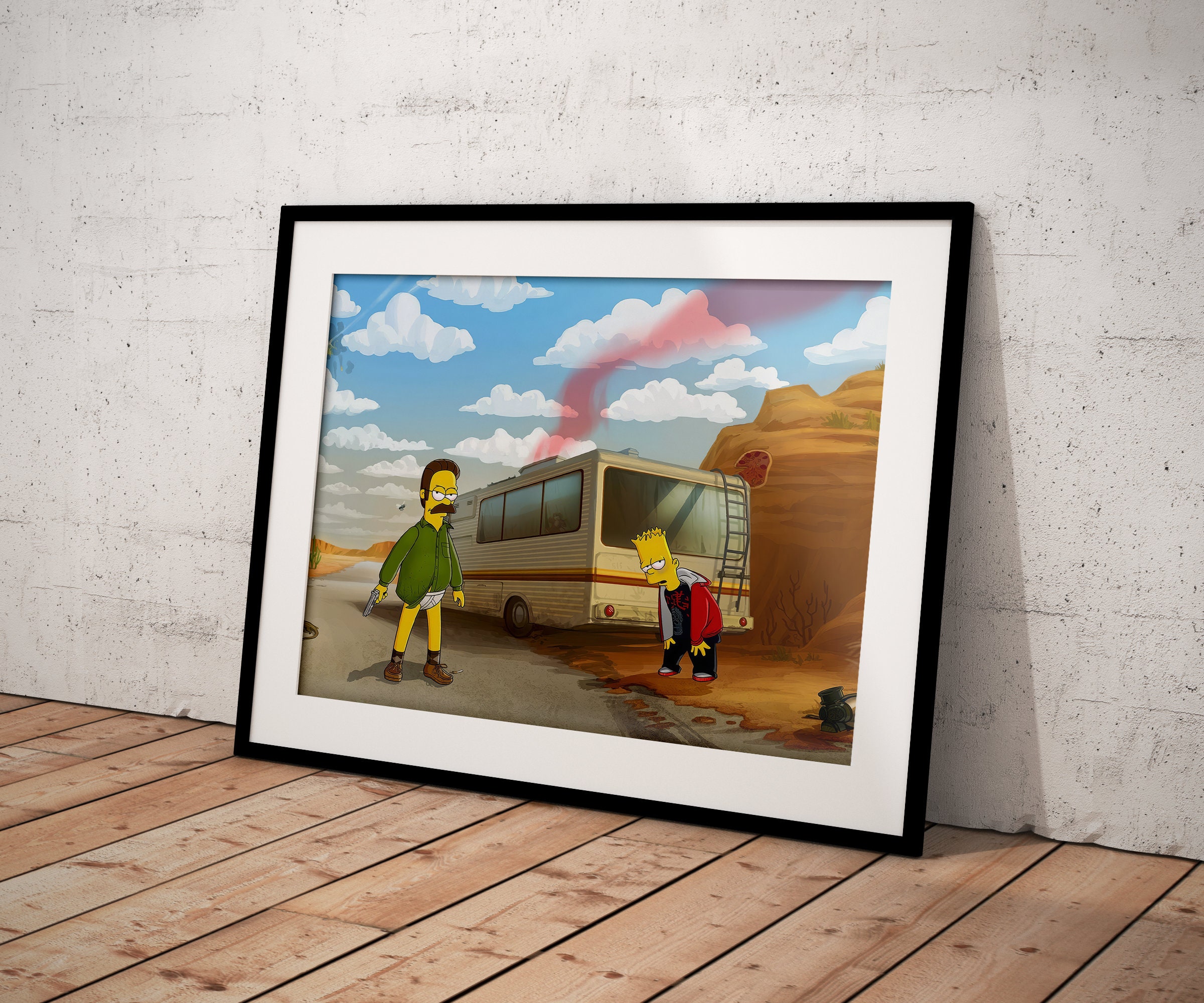 Simpson Png, Breaking Bad Png, Funny Wall Art, Bart Simpson, Ned ...