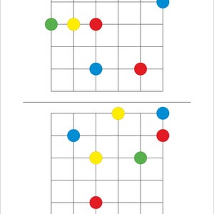 Color Matching Dots Worksheet: Kids Activity (PDF Printable) - Etsy