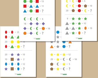 Math Pyramids Printable | Addition & Subtraction Within 20 Worksheets ...