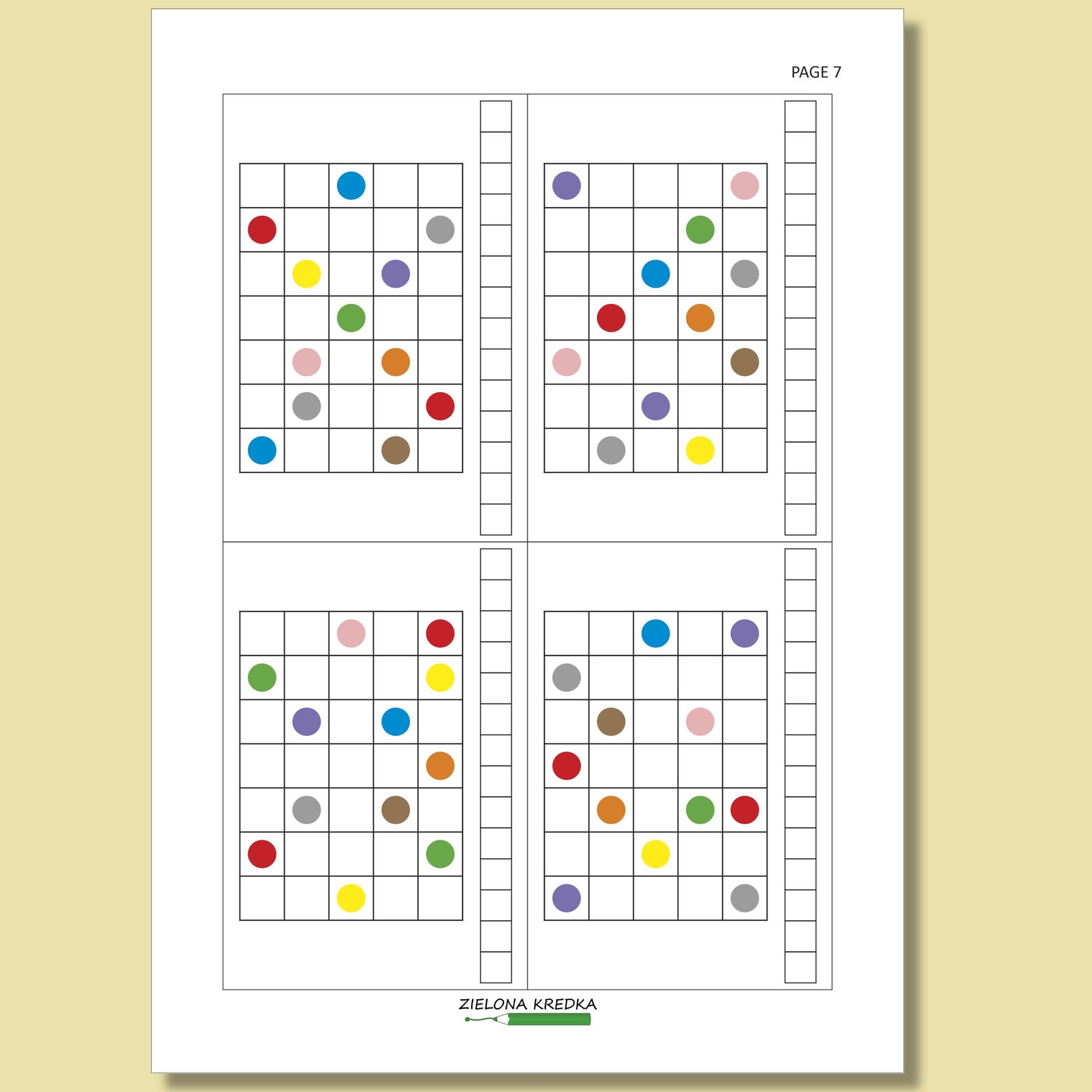 Ice Cream Scoops Coding Puzzle: Color Matching Activity (digital PDF ...