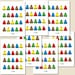 Winter Hat Color Matching Activity for Toddlers | Homeschool Preschool ...
