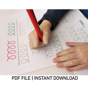 Trace the Lines With the Correct Colors | Printable Line Tracing ...