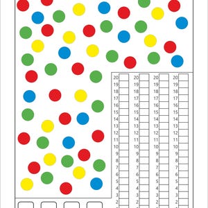 Shapes Count and Graph (counting to 20), Printable Activity for Kids ...
