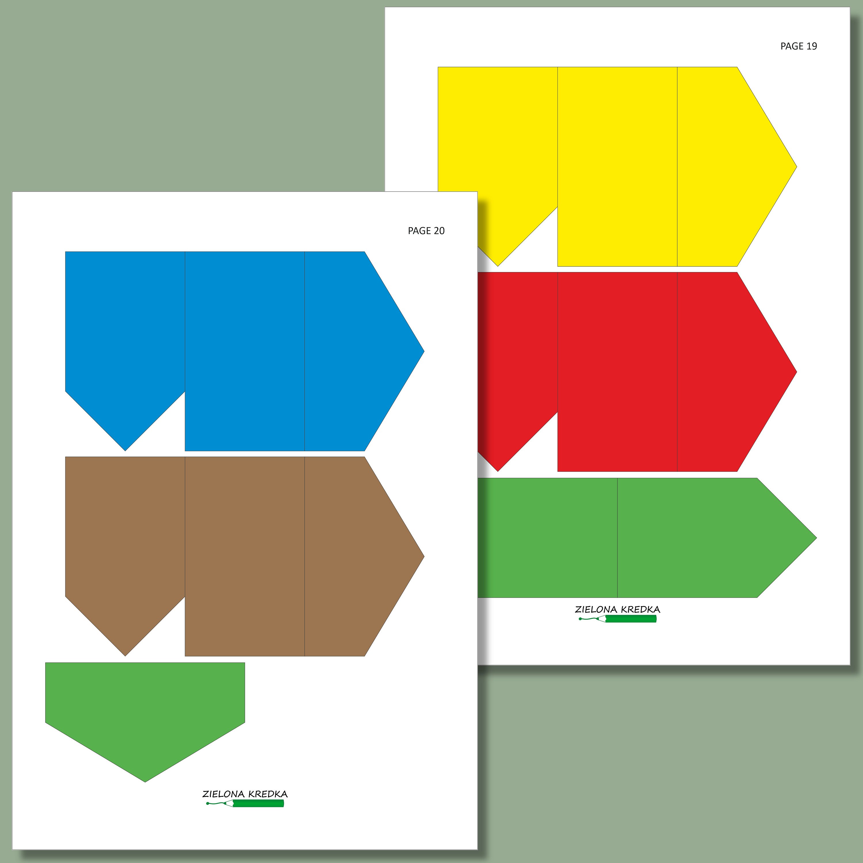 Shape Pattern Activity: Preschool Logic Puzzle (digital PDF Download ...
