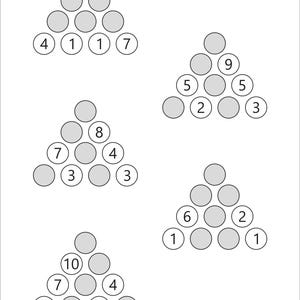 Math Pyramids Printable | Addition & Subtraction Within 20 Worksheets ...