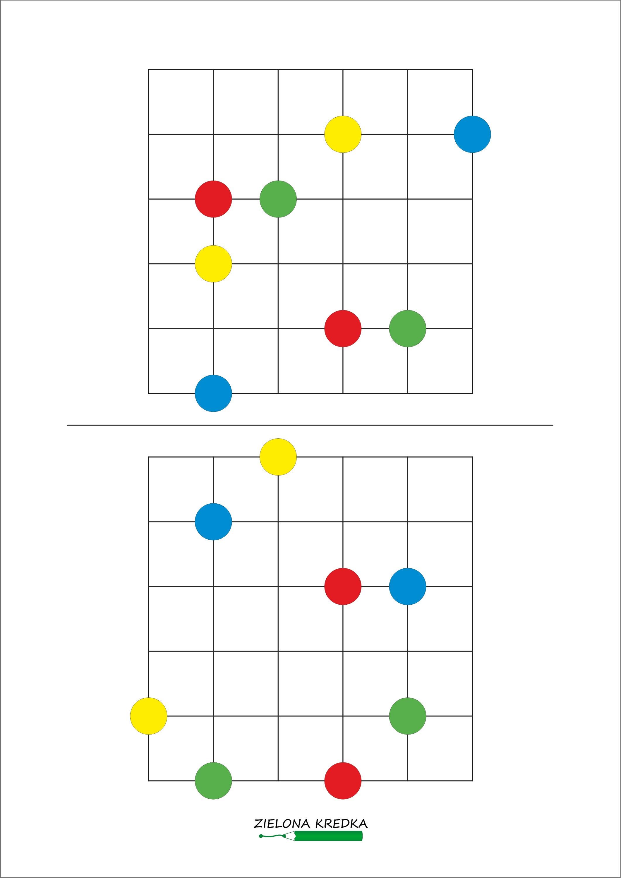 Color Matching Dots Worksheet: Kids Activity (PDF Printable) - Etsy