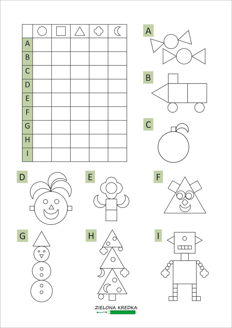Counting Shapes Worksheets | Printable Math Activity for Kids | Learn ...