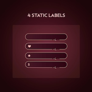 Red Moon Animated Stream Pack | Dark Minimal Vampire | Clean Twitch ...