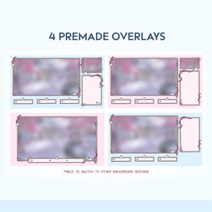 Animated Bunny Digital Cam Stream Pack | Pastel Y2K Lofi Cozy | Cute ...