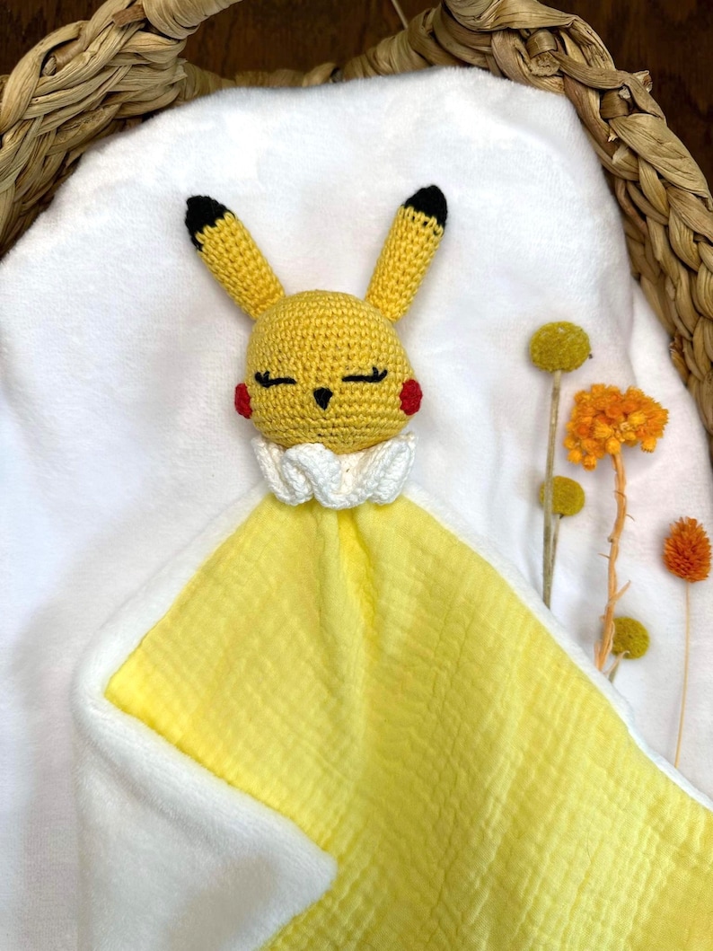Doudou Pikachu - Etsy