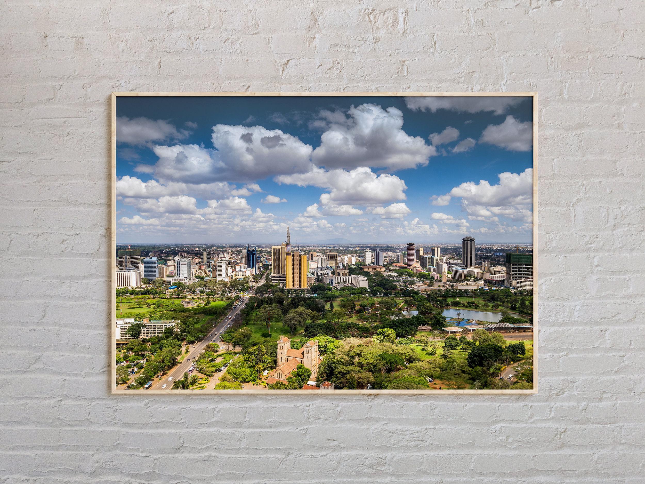 Real Photo, Nairobi Print, Nairobi Wall Art, Nairobi Poster, Nairobi ...