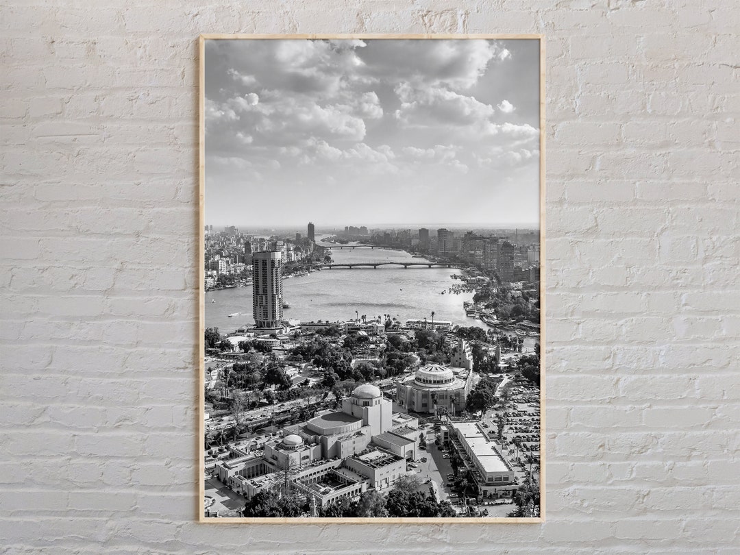 Black and White, Cairo Print, Cairo Wall Art, Cairo Poster, Cairo Photo, Cairo Poster Print ...
