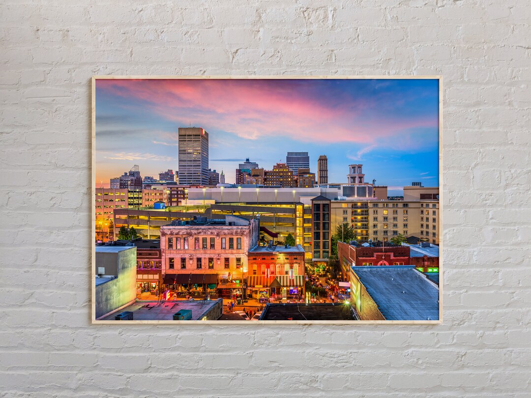 Real Photo, Memphis Print, Memphis Wall Art, Memphis Poster, Memphis ...