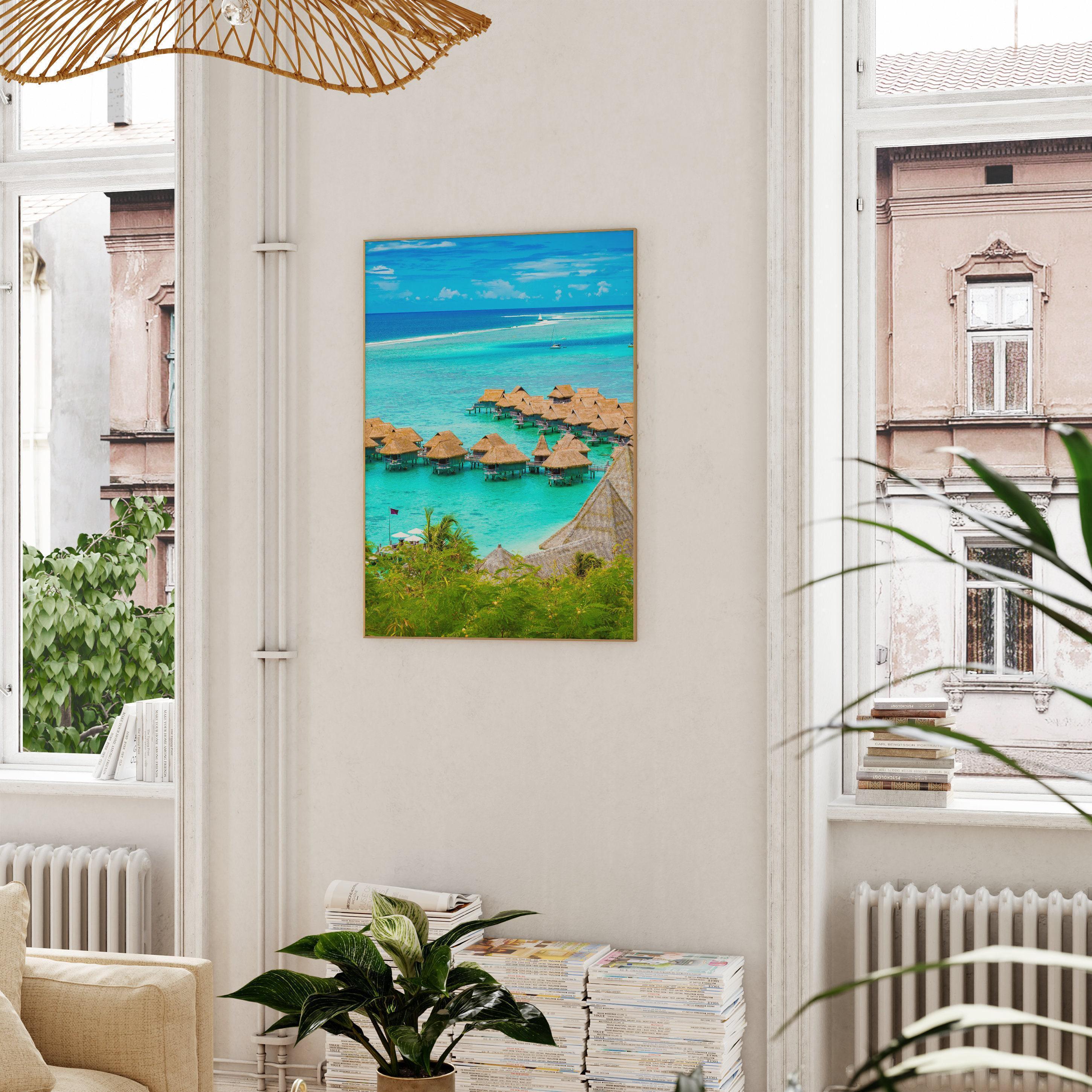Real Photo, French Polynesia Print, French Polynesia Wall Art, French ...