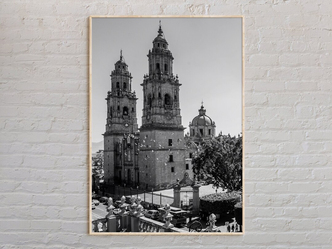 Black and White, Morelia Print, Morelia Wall Art, Morelia Poster ...