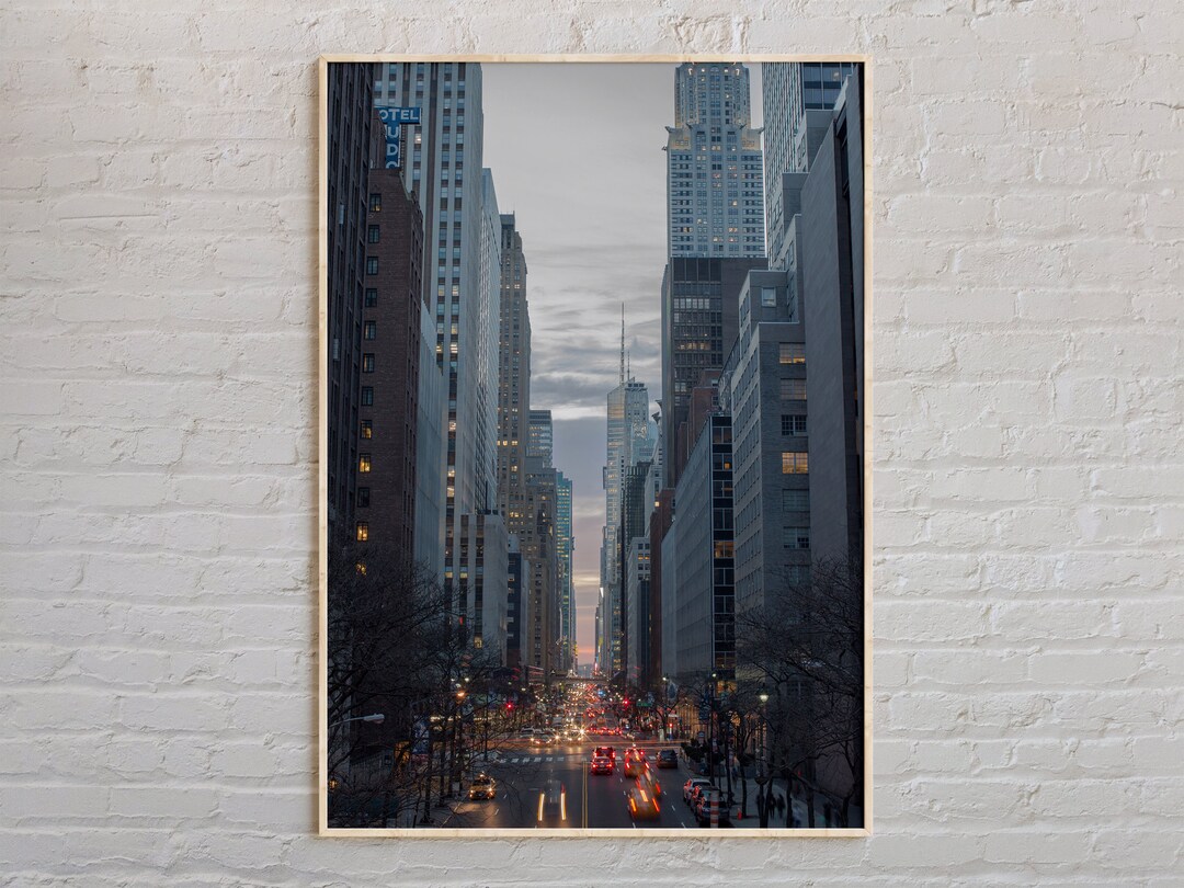 Real Photo, New York City Print, New York City Wall Art, New York City Poster, New York City ...