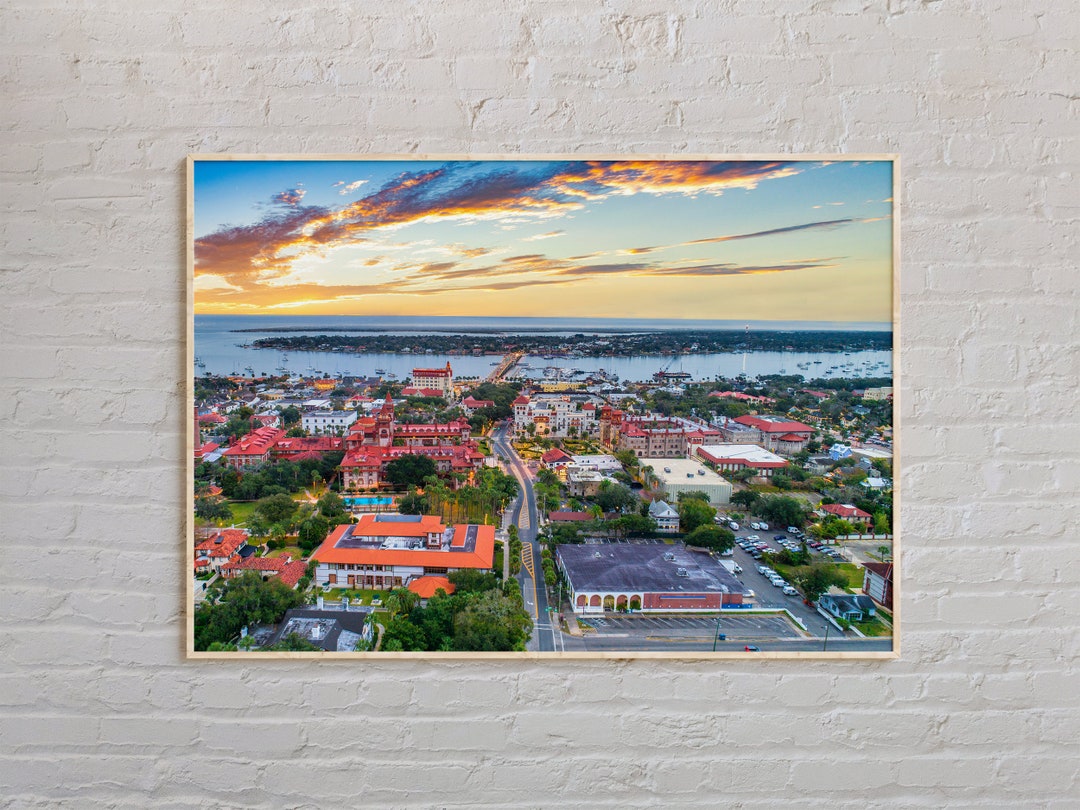 Real Photo, St Augustine Print, St Augustine Wall Art, St Augustine ...