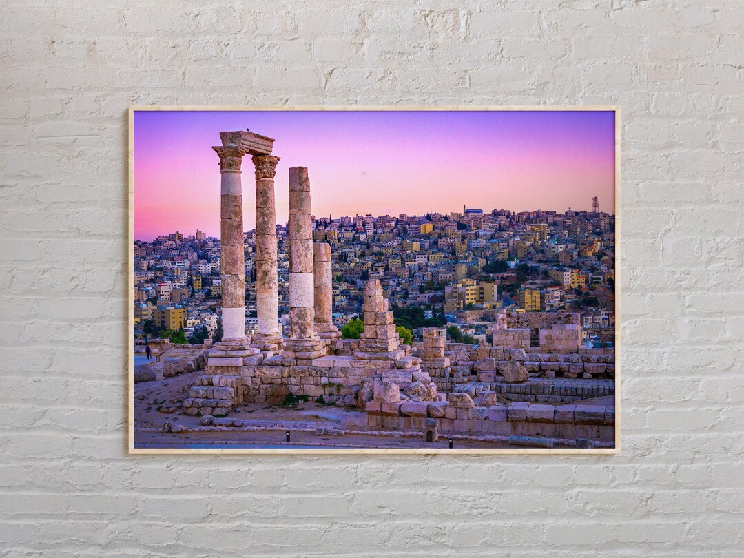 Real Photo, Amman Print, Amman Wall Art, Amman Poster, Amman Photo ...