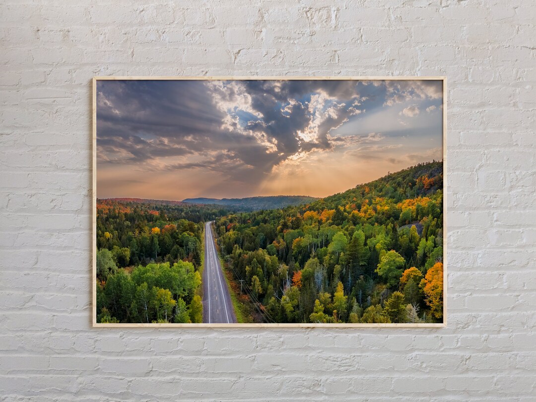 Vraie photo, impression du Michigan, art mural du Michigan, affiche du ...