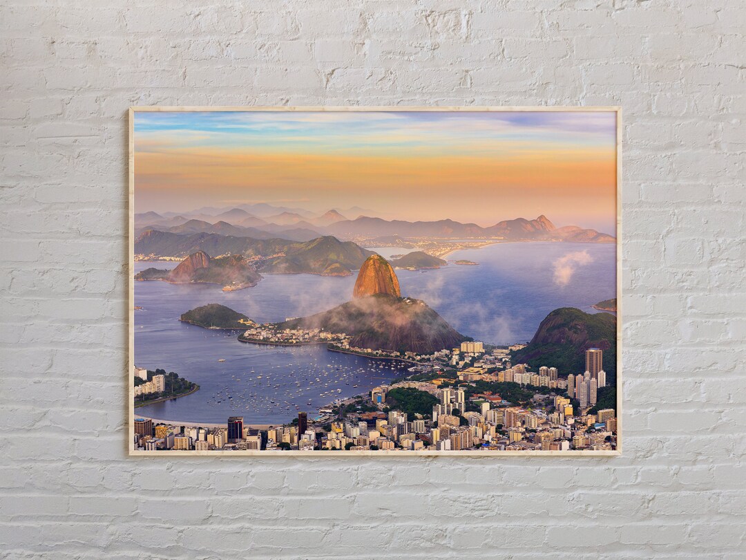 Real Photo, Rio De Janeiro Print, Rio De Janeiro Wall Art, Rio De ...