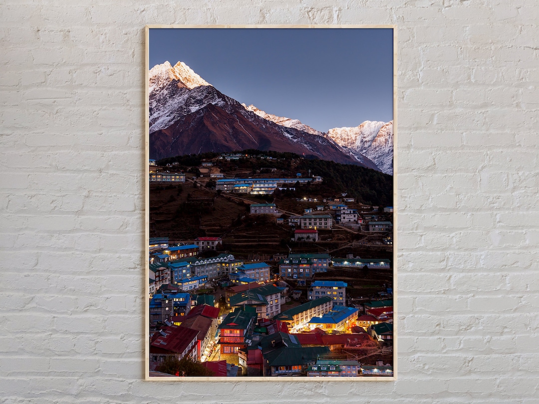 Real Photo, Nepal Print, Nepal Wall Art, Nepal Poster, Nepal Photo ...