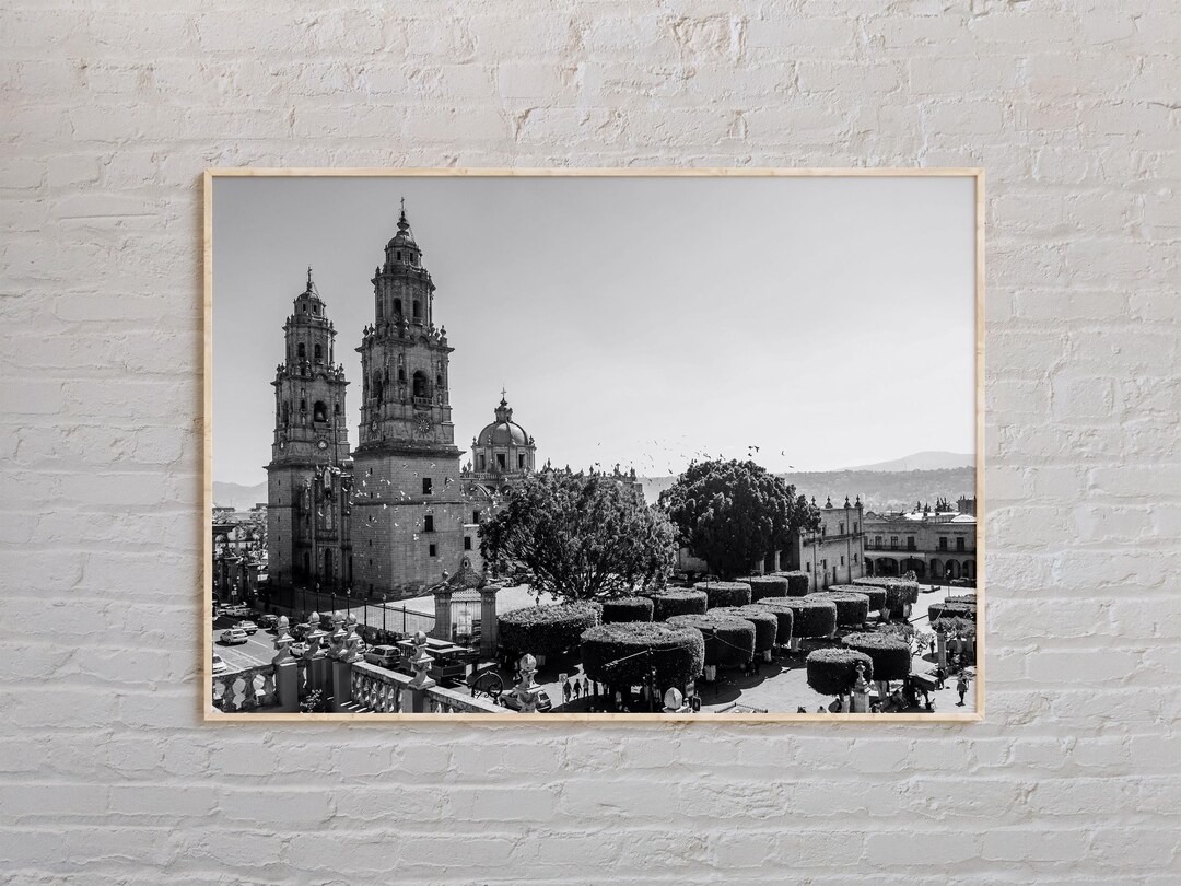 Black and White, Morelia Print, Morelia Wall Art, Morelia Poster ...